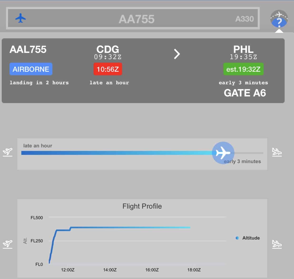 My Flights - FlightLog