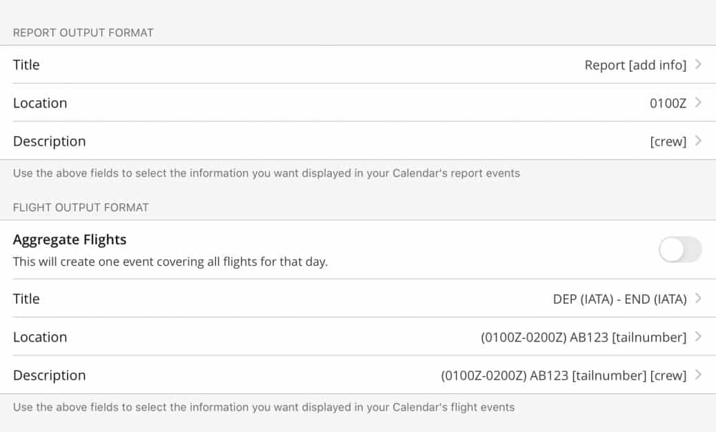 Import your roster - FlightLog