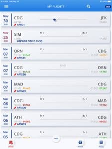My Flights - FlightLog